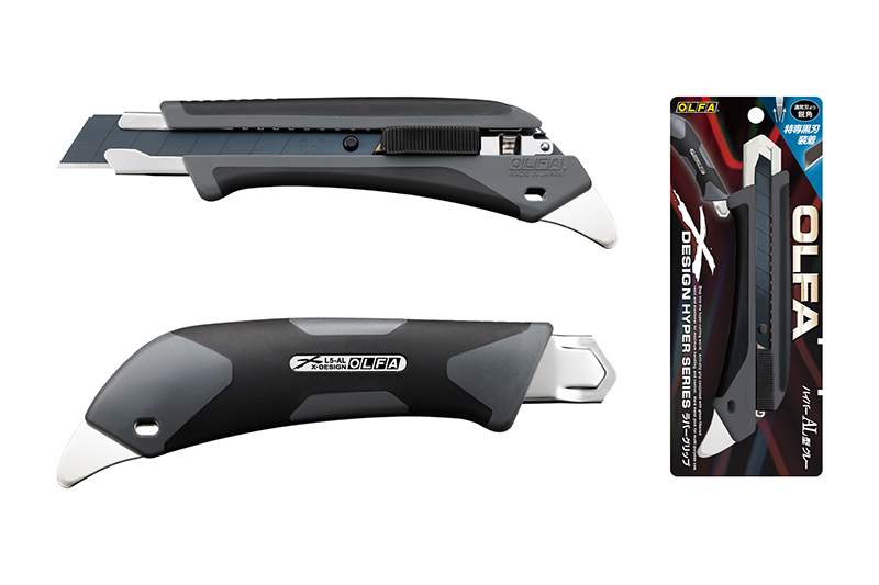 プロも納得の握りと切れ味のカッター 「ハイパーL型」「ハイパーAL型」待望の新色が定番に！｜オルファ株式会社 【公式サイト】